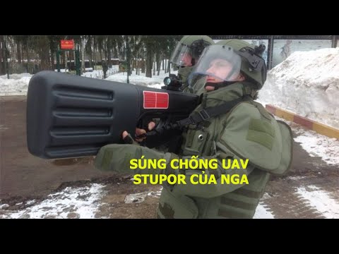 Súng chống UAV Stupor của Nga - YouTube