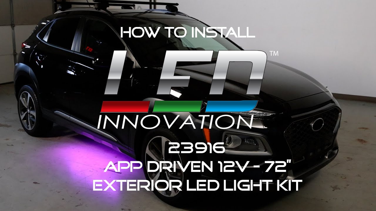 23916 LED Innovation App Driven 12V 72 in Exterior LED light kit - YouTube