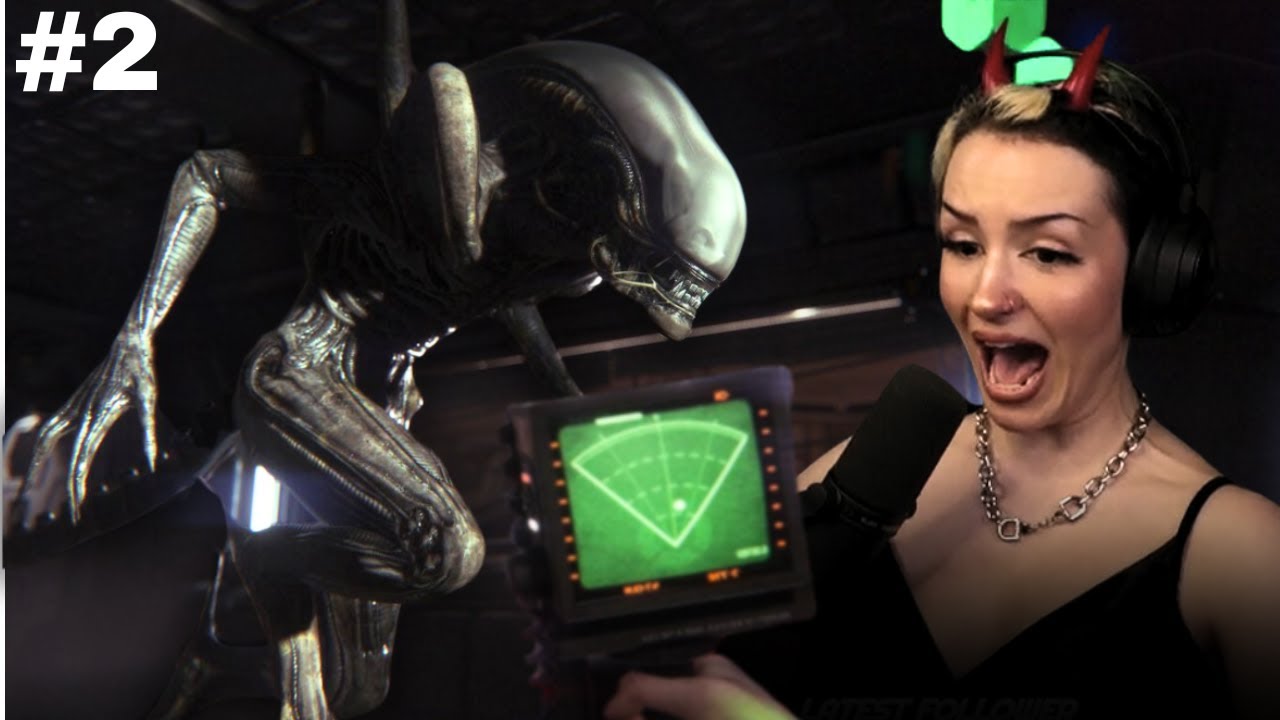 This is STRESSFUL | Alien Isolation First Playthrough - Part 2 - YouTube