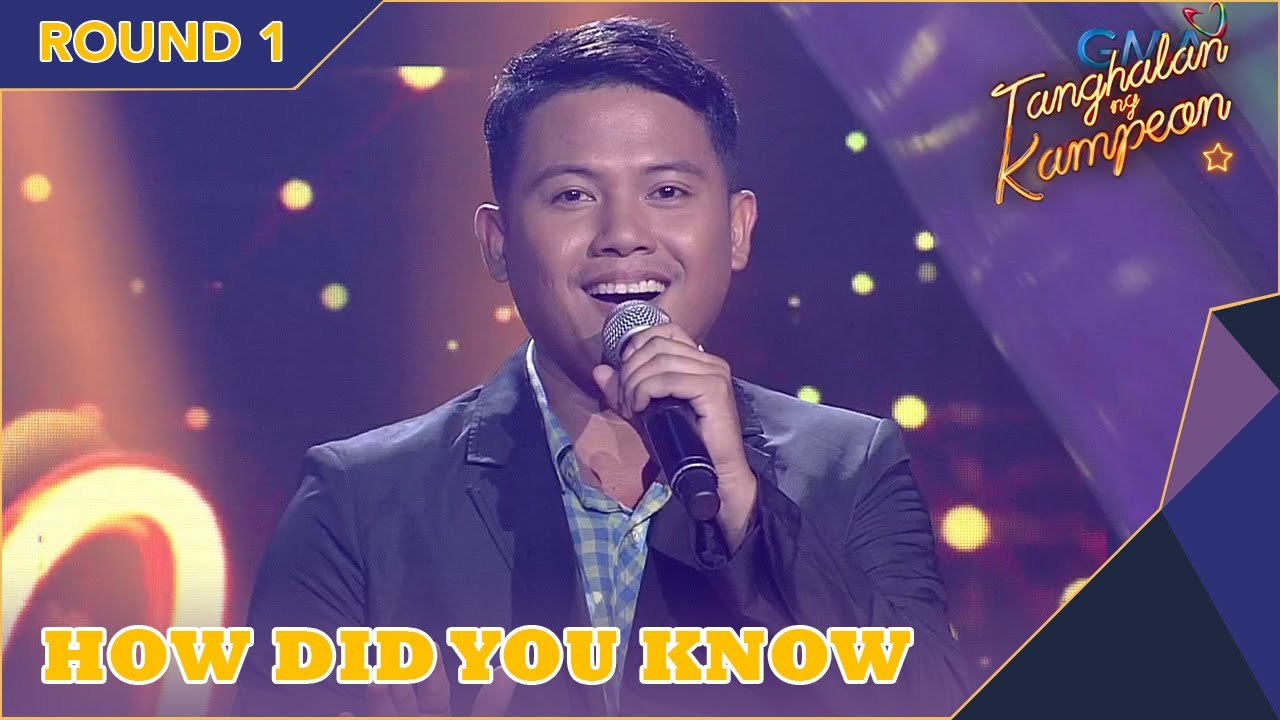 Marvin Mendoza enchants us with ‘How Did You Know’ by Gary Valenciano ...