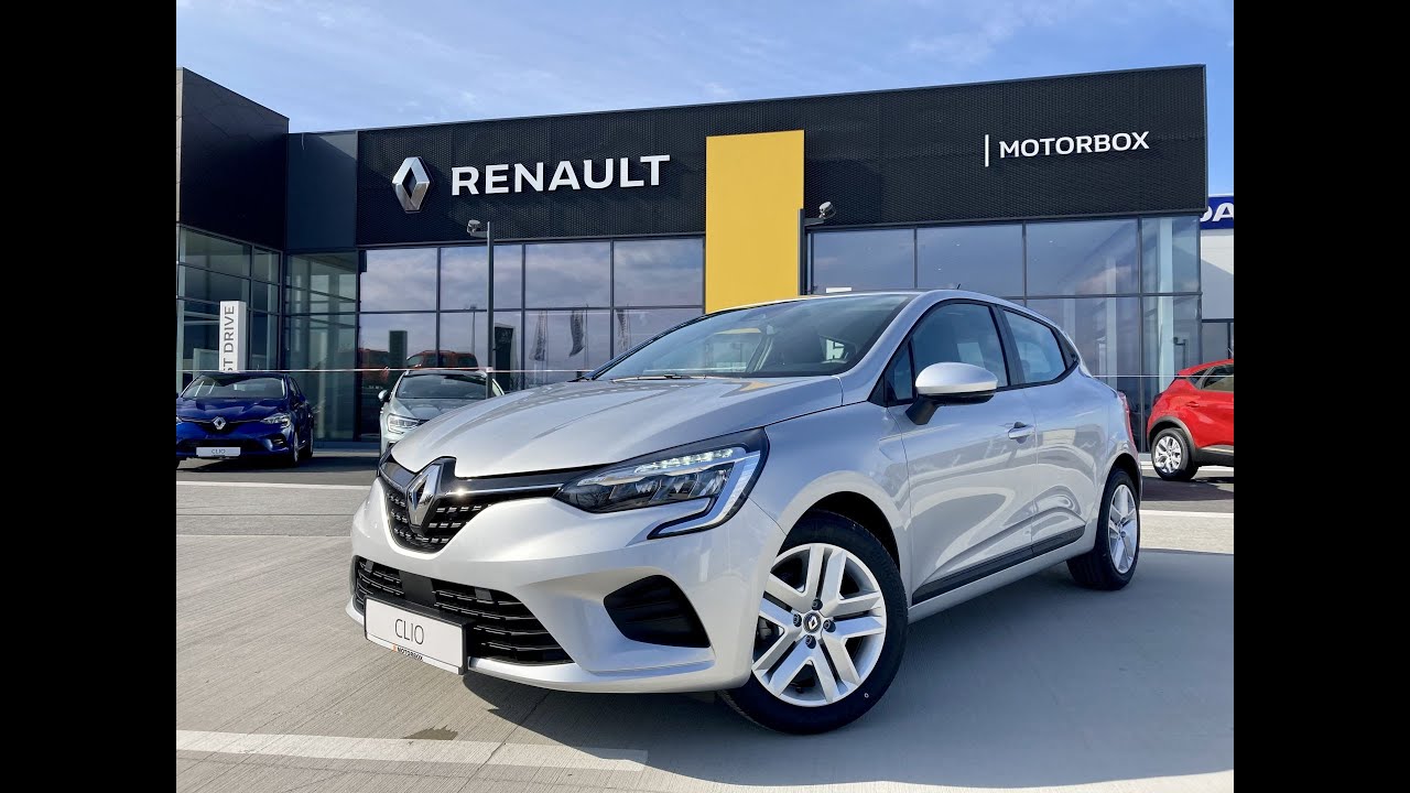 Renault Clio - Zen TCe 90 - Sivá Platinum - YouTube