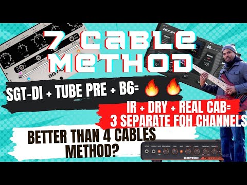 What is the "7 Cable Method" & How To Use On Bass (Zoom B6 Multi ...