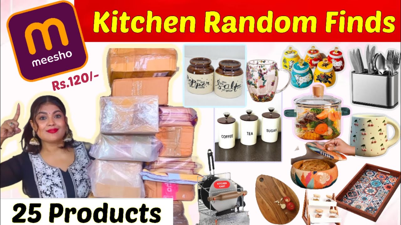 Meesho* Kitchen Finds 25 Products, Must Have Kitchen Essentials From ...