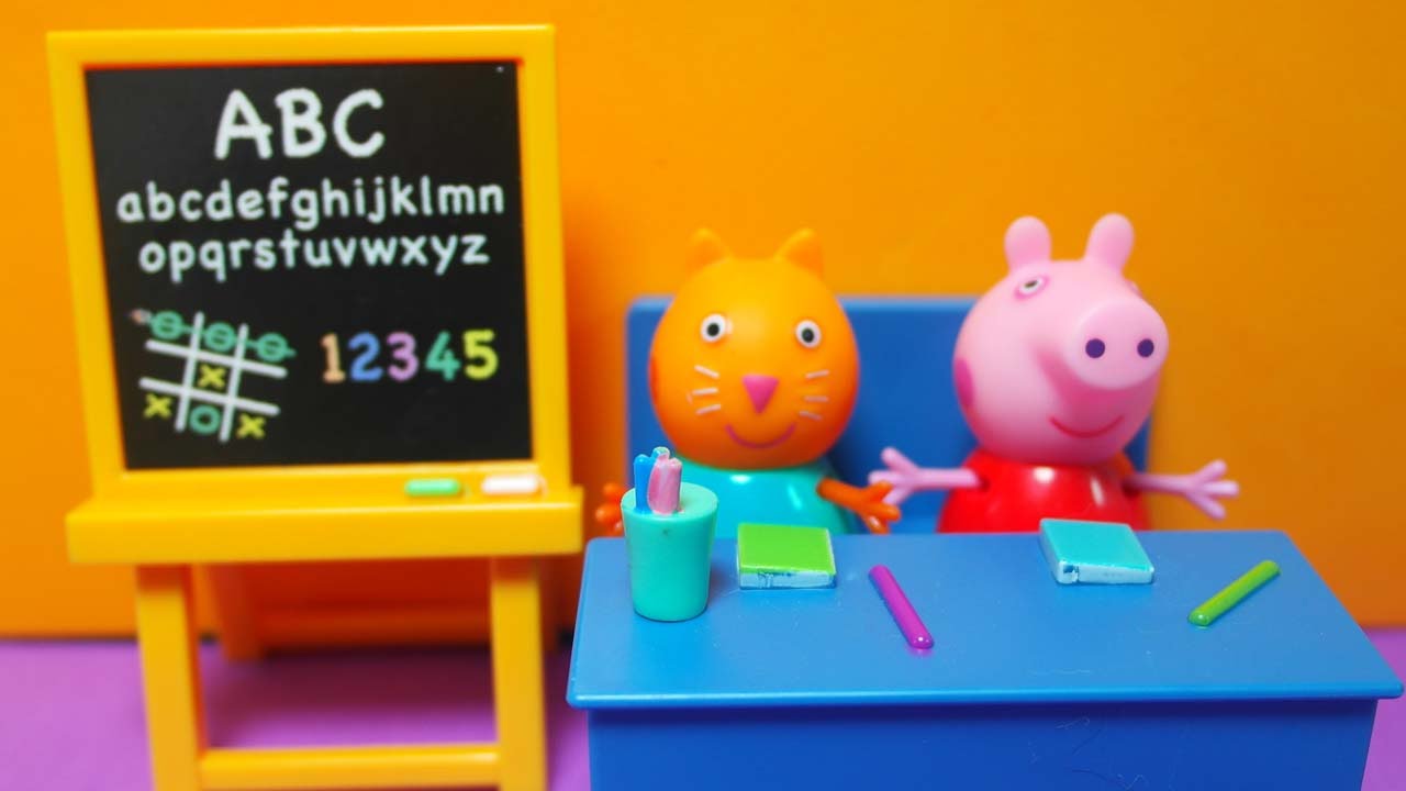 Peppa Pig Episodes Class Toys full english and more Peppa Pig - YouTube