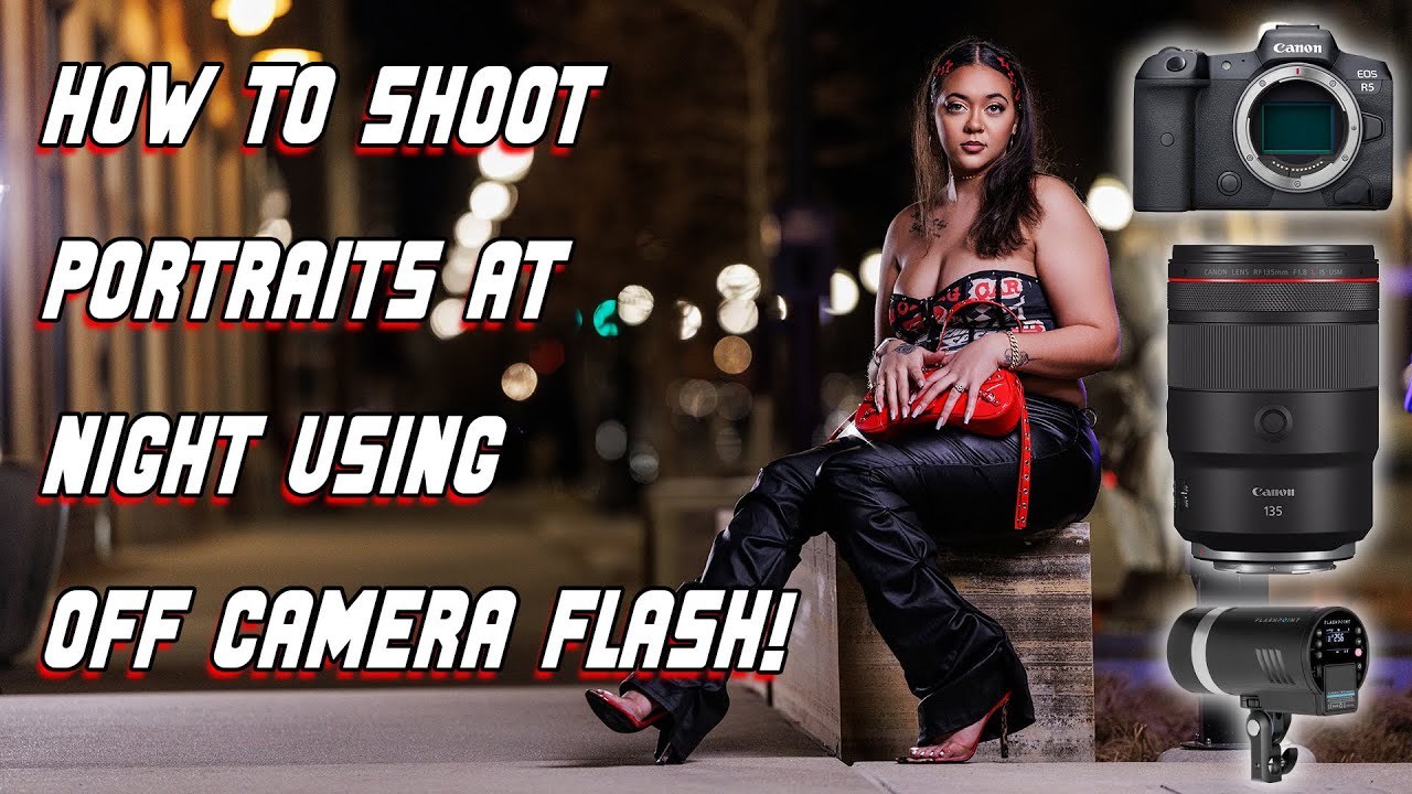 How To Shoot Portraits At Night Using Off Camera Flash - Cierra's 26th ...
