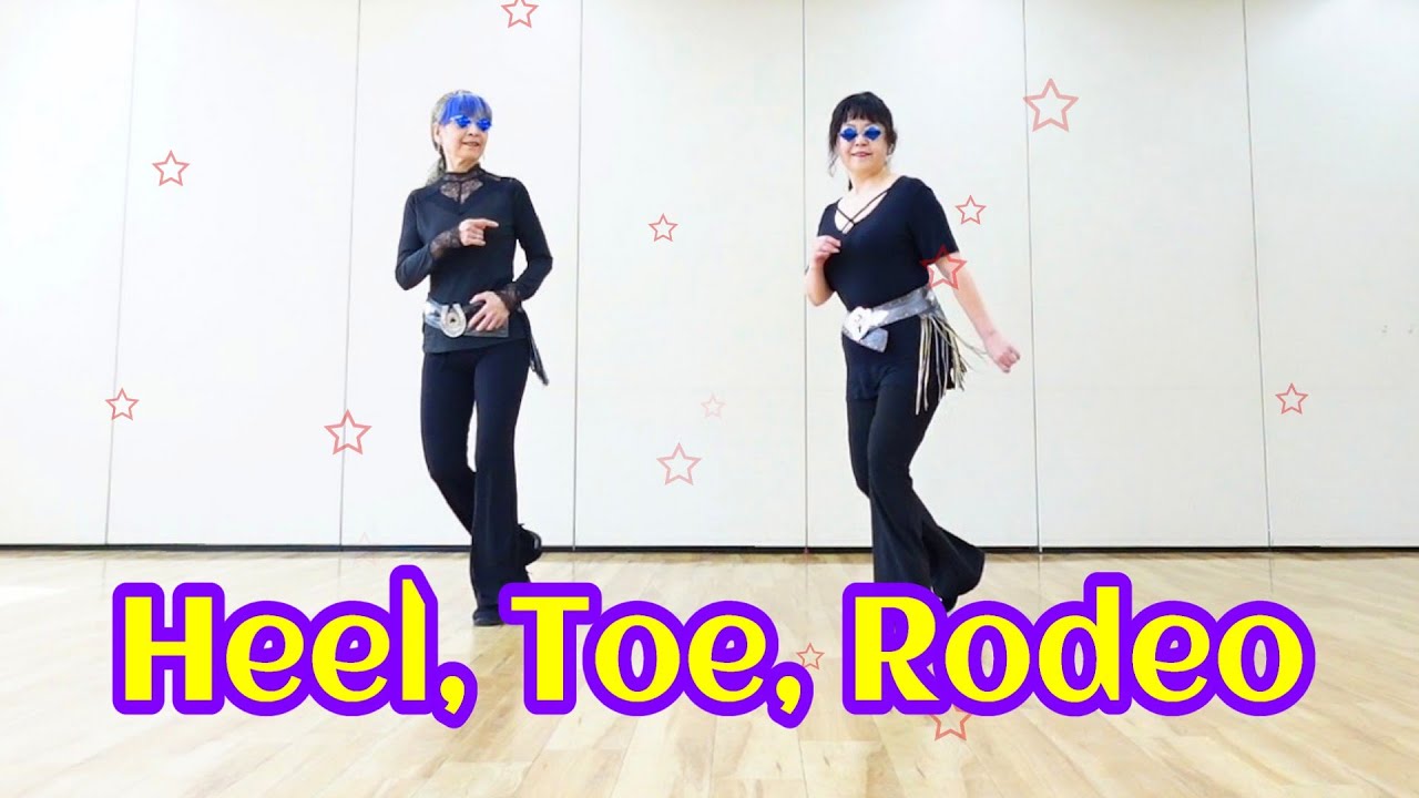 Heel, Toe, Rodeo ～Country Line Dance～ Demo - YouTube