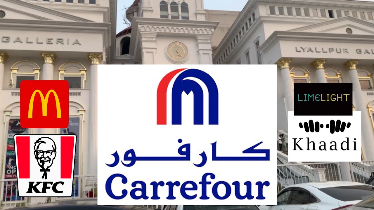 Lyallpur Galleria Faisalabad | Carrefour Pakistan 🇵🇰 | Shopping Haul 🛒🛍 ...