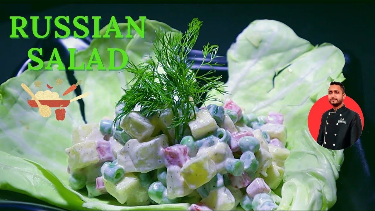 Russian Salad - Healthiest ans Tastiest Salad - Cooking with chef ...
