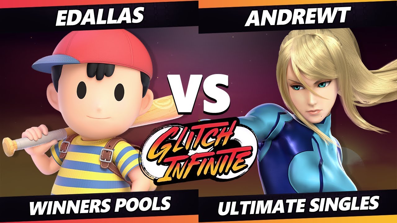 Glitch Infinite - Edallas (Ness) Vs. AndrewT (Zero Suit Samus) - SSBU ...