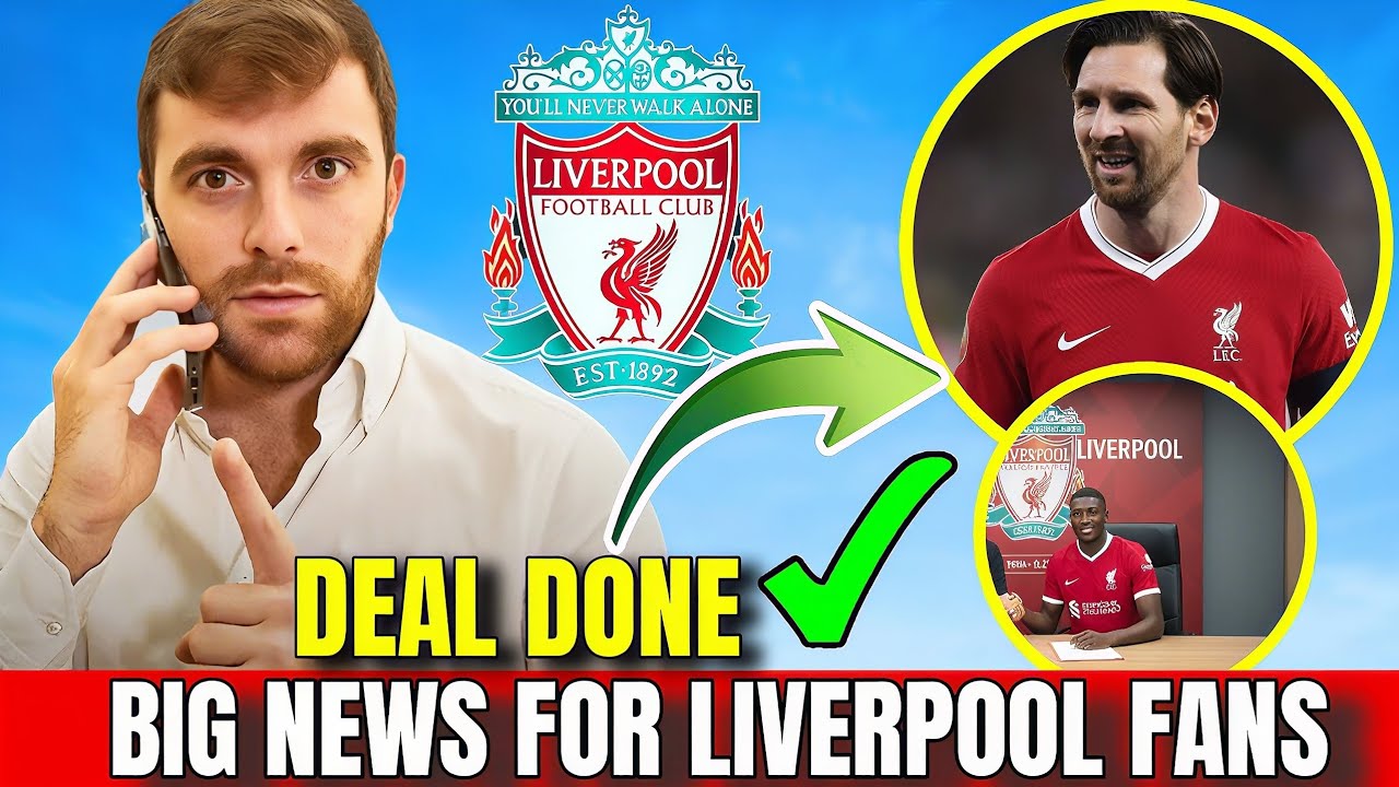 🚨YES CONFIRMED💯 Liverpool Transfer News LIVE: Messi Claim, Ordonez ...