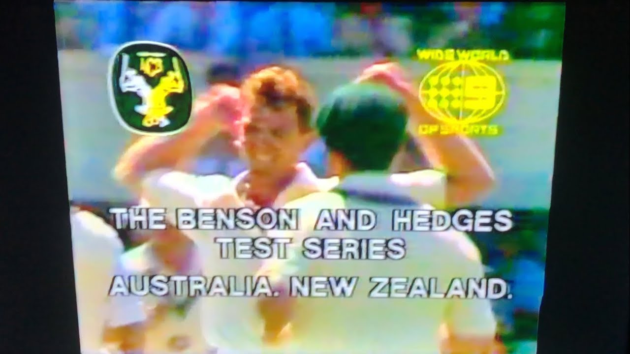 Channel Nine Cricket Australia vs New Zealand 1985/86 Promo - YouTube
