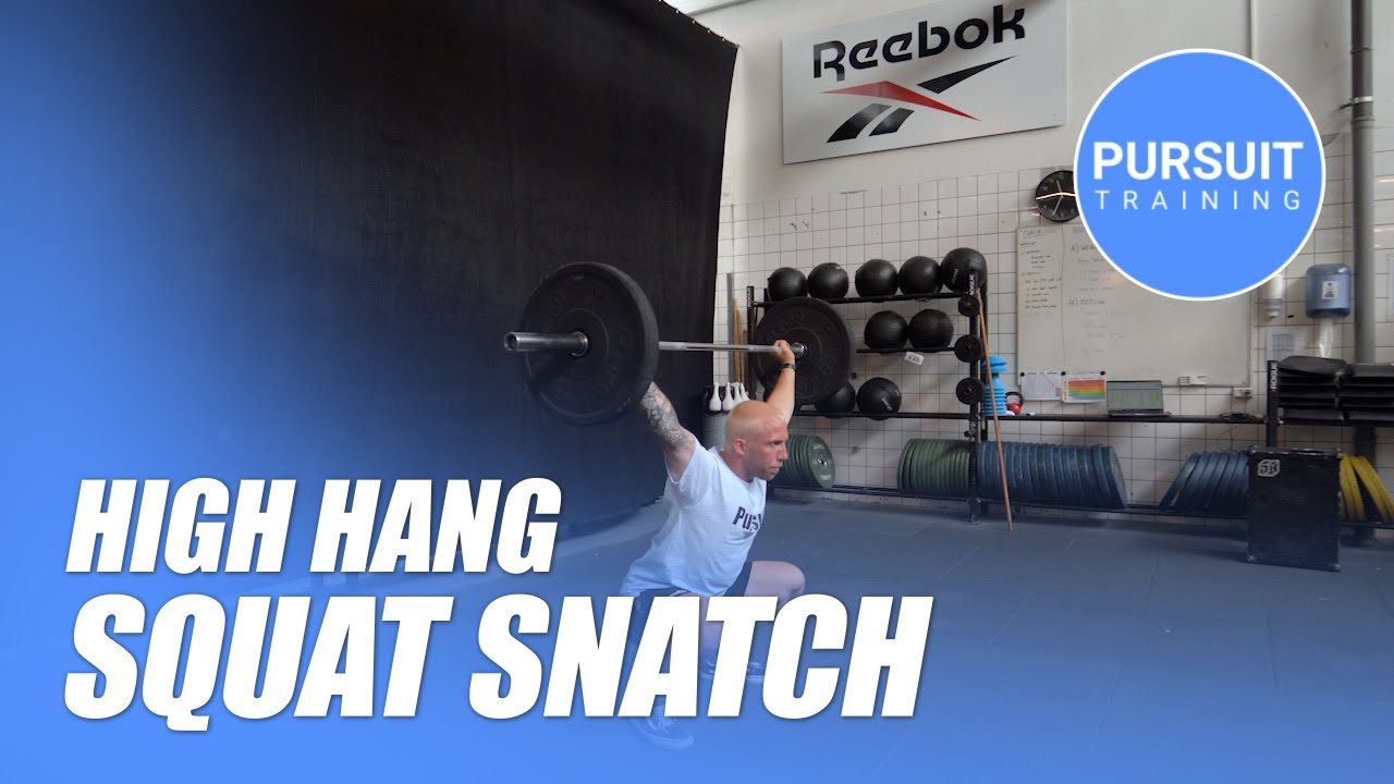 High Hang Squat Snatch - YouTube