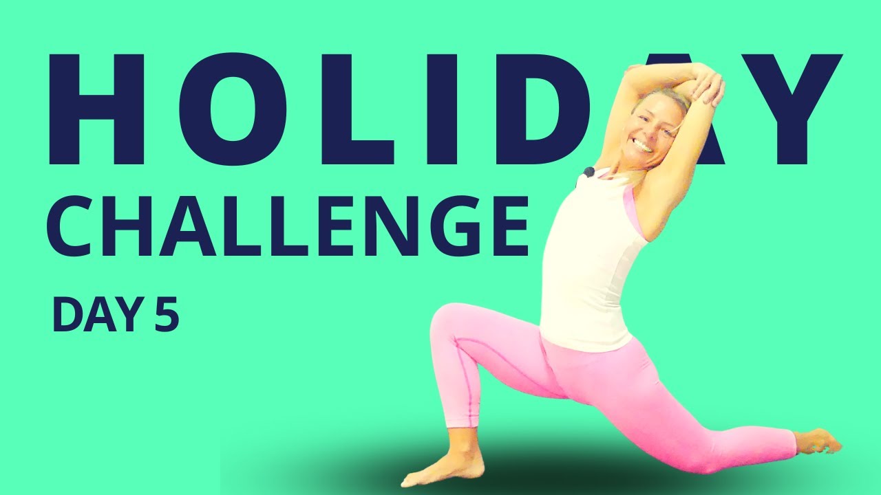 Holiday Challenge - DAY 5 - How to Stretch My Back - YouTube
