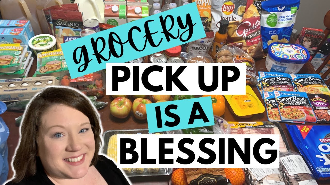 🛒 KROGER GROCERY HAUL FOR OUR FAMILY OF 4! | HOW DID IT GO WITH PICK UP ...