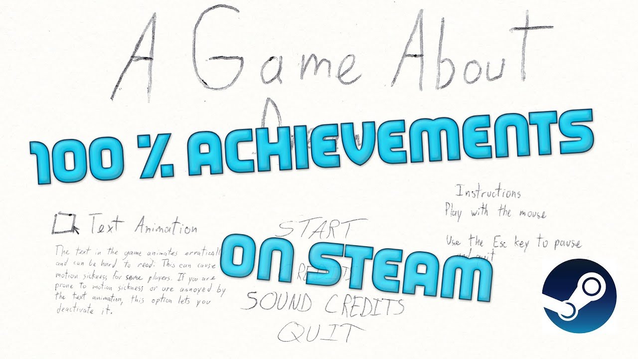 How To Get 100% Achievements | A Game About | Step By Step Walkthrough ...