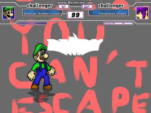 MUGEN Bashing Princess Dizzy 72 palettes edition Part 2/6 - YouTube