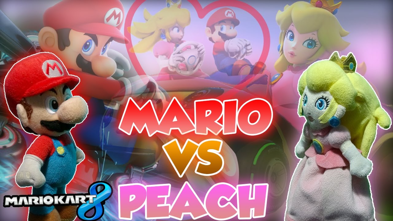 ABM: Mario vs Peach!! Mario Kart 8 Gameplay Match!! HD - YouTube