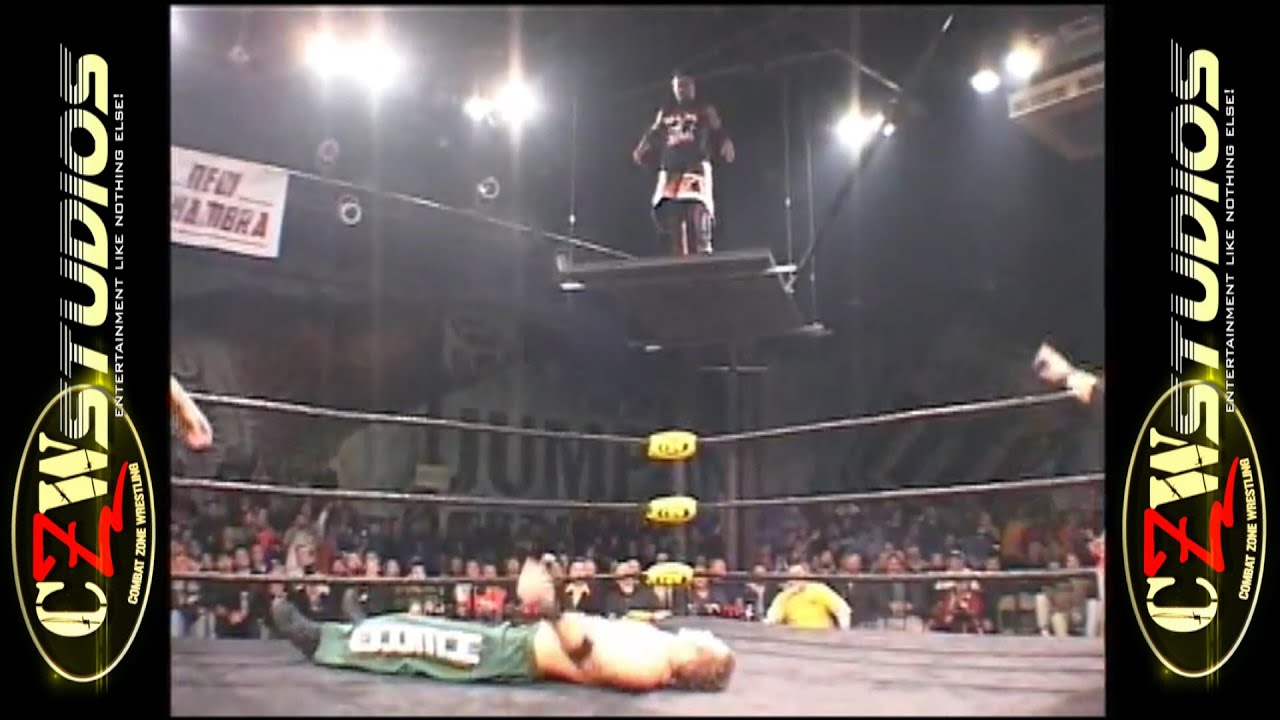 CZW Cage of Death 7: BLK Jeez & Eddie Kingston vs. Chris Hero & Claudio ...