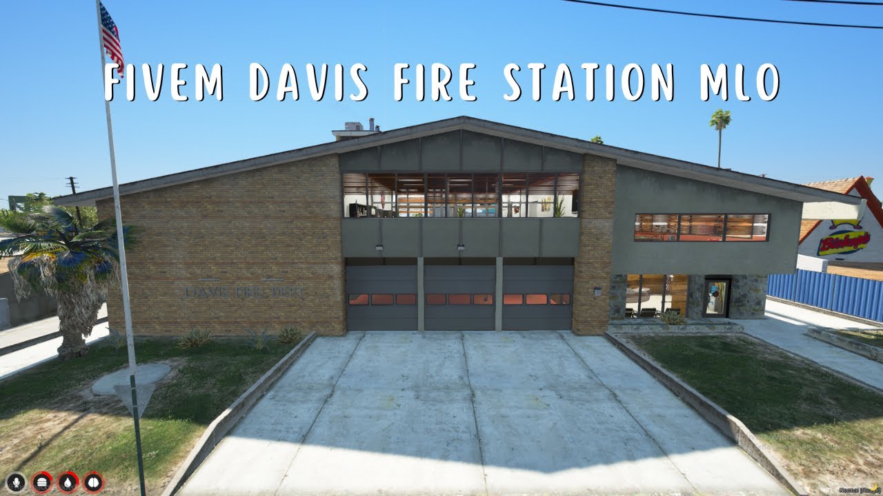 Fivem davis fire station mlo | Fivem Mods | Interior & map for Roleplay ...