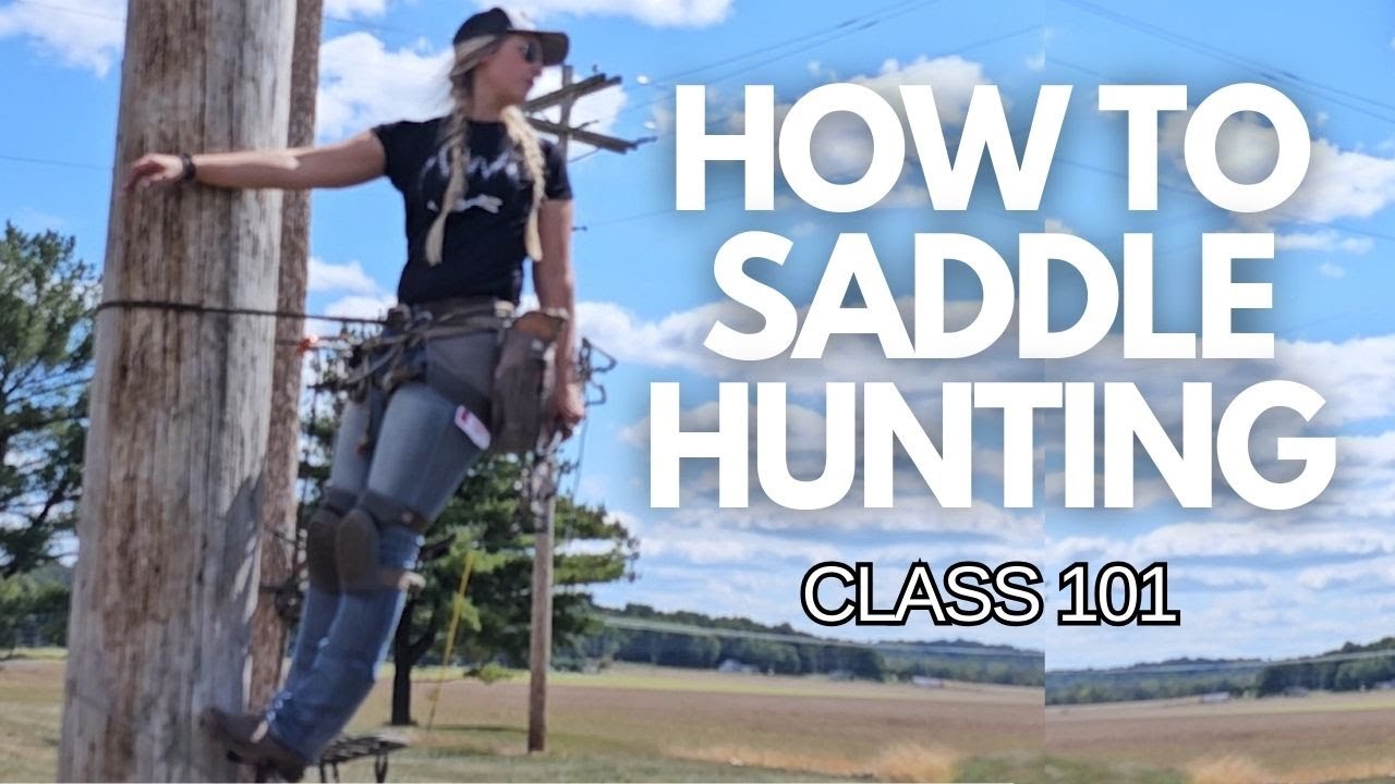 Saddle Hunting Lesson at a Highschool | How To Hunt From A Saddle ...