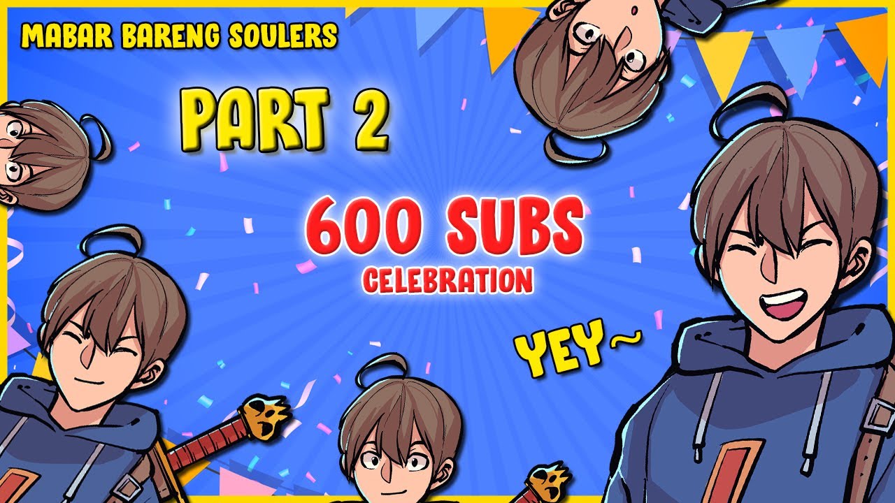 600 SUBS CELEBRATION 】Here we go round 2 !!! Let's have fun ...