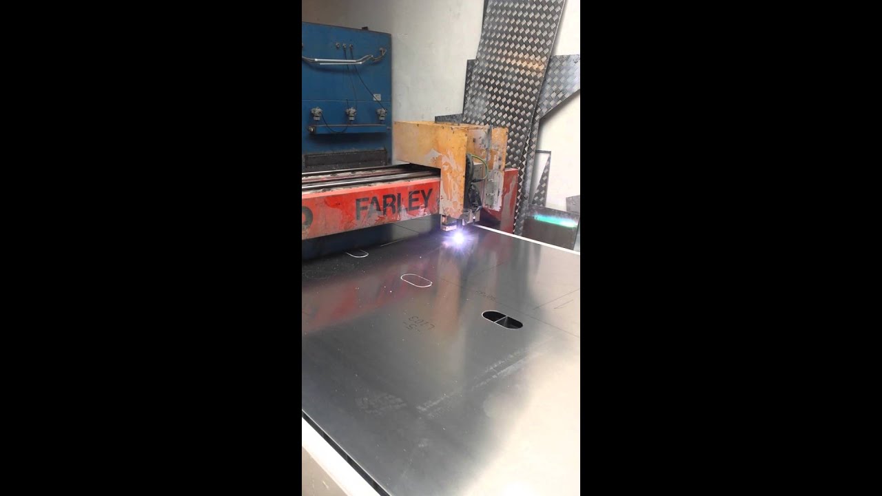 CNC Plasma cutter kjellberg pa-s25w proma thc mach3 - YouTube