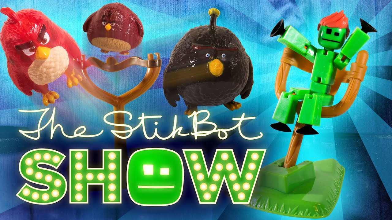 The Stikbot Show 🎬 | The one with The Angry Birds - YouTube