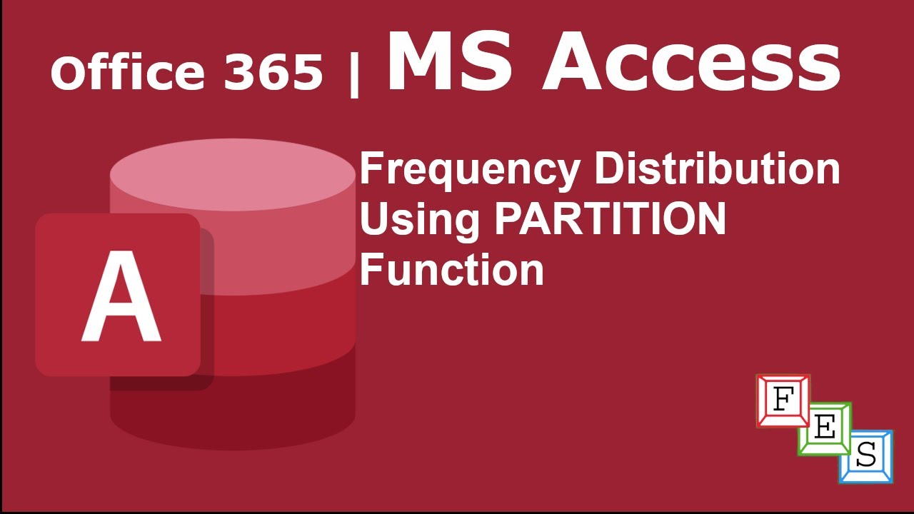 How To Create A Frequency Distribution Using PARTITION Function In MS How To Create A Frequency Distribution Using PARTITION Function In MS