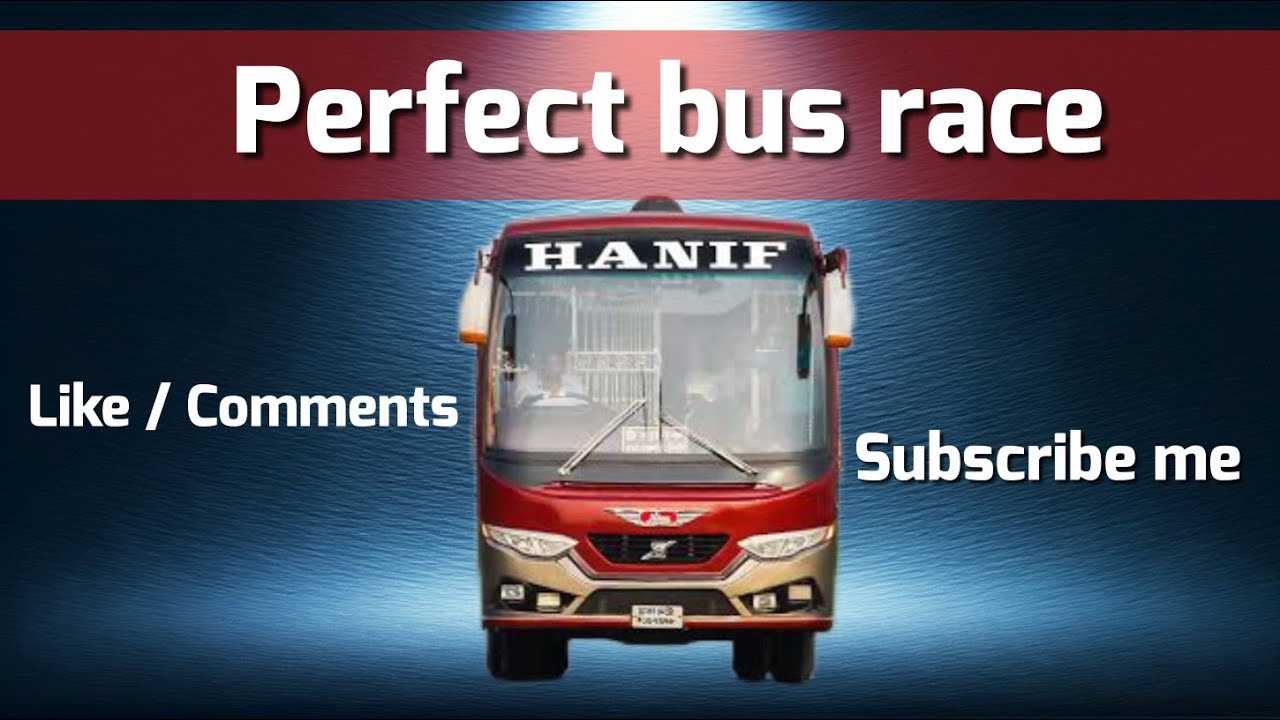 Perfect bus race 🌿 | Bus race | Bus race challenge | Bus tour racing ...