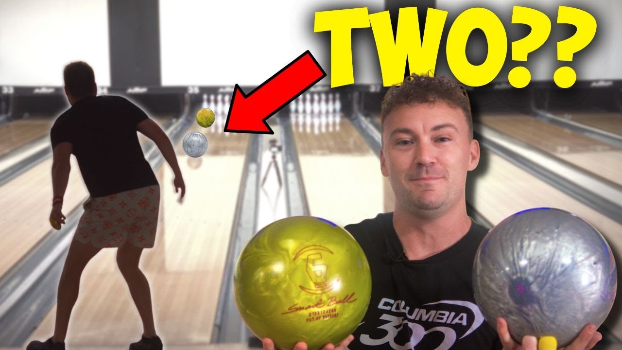 2 BALLS AT A TIME WHILE BOWLING?? - YouTube