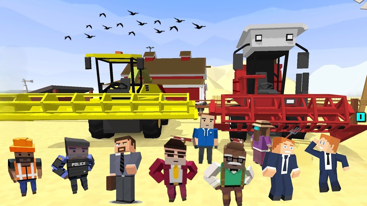 I am undecided what agricultural combine to buy for the farm - Blocky ...