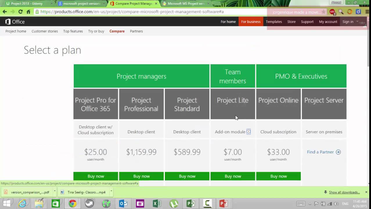 Project Week 1 lesson 2 - YouTube
