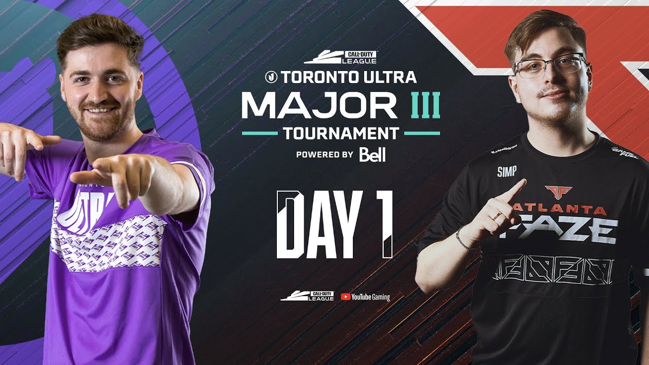 Call of Duty League Toronto Ultra Major III | Day 1 - YouTube