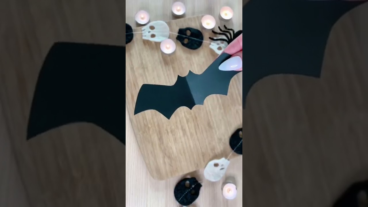 TUTO chauve-souris🦇 | Tuto d'Halloween 🎃 - YouTube