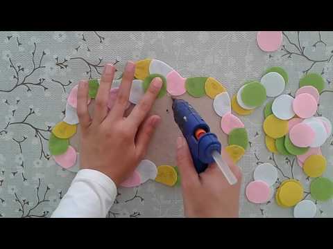 KEÇEDEN BEBEK ODASI KAPI SÜSÜ YAPIMI / GORGEUS BABY ROOM DECORATİON MAKİNG