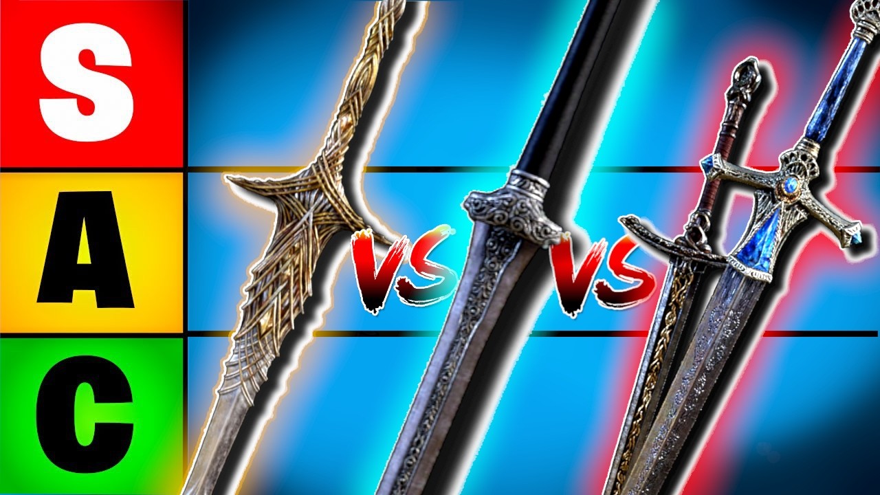 RANKING every LIGHT GREATSWORD in Elden Ring in a Tier List ! - YouTube