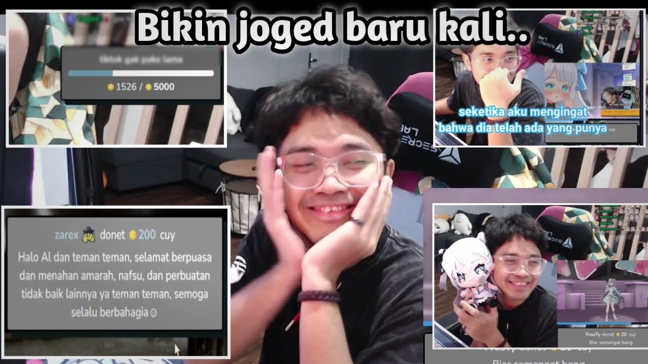 Teriakan sigma bang AL sampe ke vanta, king zarex, new millestone imut ...