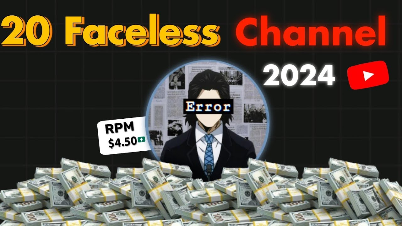 20 Best Faceless Youtube Channel Ideas Must Start In 2024. - YouTube