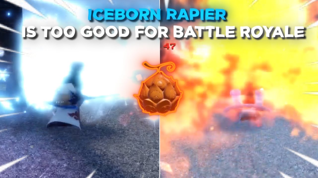 [GPO BATTLE ROYALE] ICEBORN RAPIER IS TOO GOOD FOR BATTLE ROYALE ...