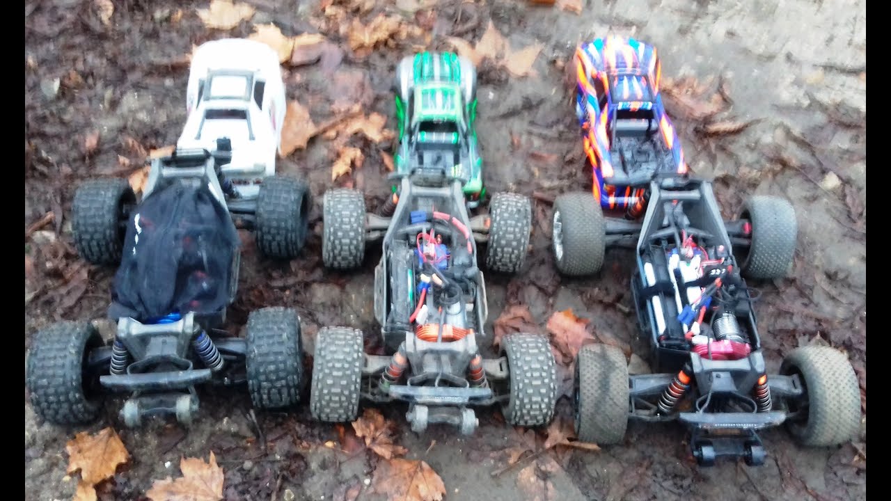 Traxxas Maxx V2 & V1 - 1ère sortie & avis - Part 1 - YouTube