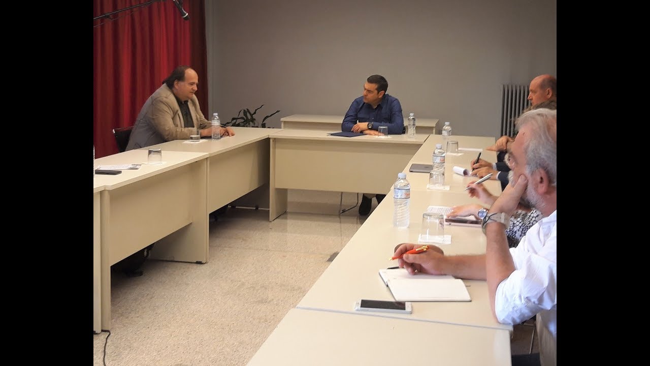 Συνάντηση με το Δ.Σ. της Διδασκαλικής Ομοσπονδίας Ελλάδας - YouTube