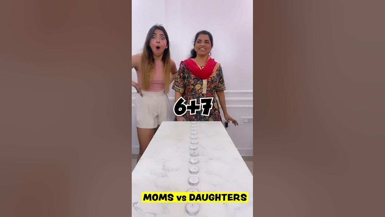 Mom Vs Daughter Can You Guess Who Wonπ€π Shorts Youtubeshorts