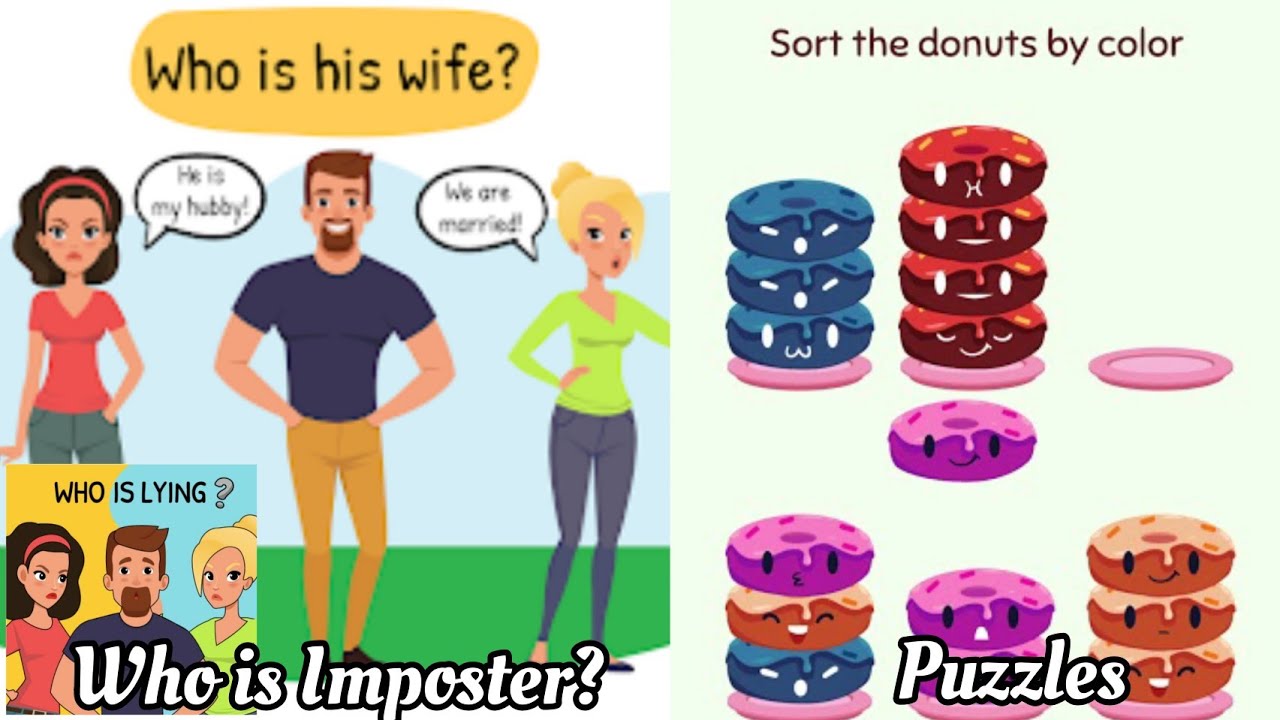 Who Is Imposter | Level 120 to 124 | Walkthrough - YouTube