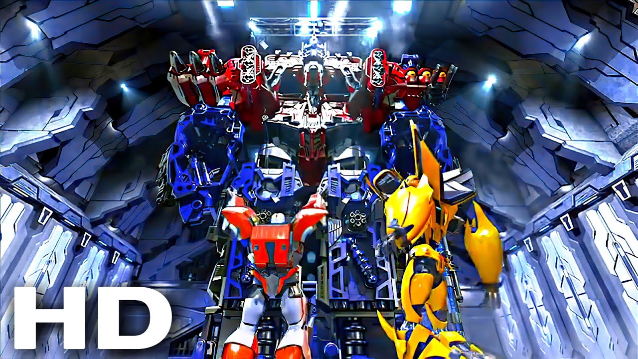 The Autobots Create OPTIMUS MAXIMUS Scene | TRANSFORMERS PRIME - YouTube