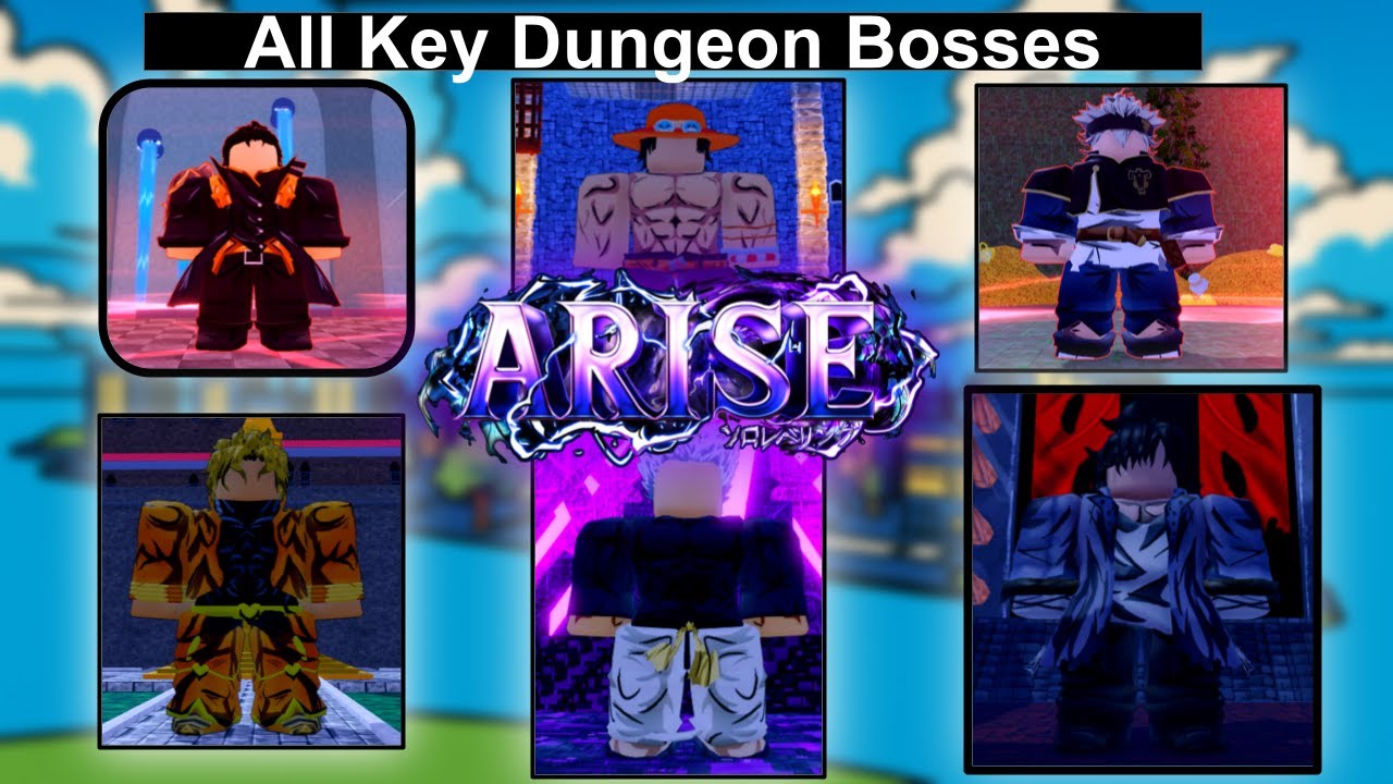 Key Dungeons All Bosses || Arise Crossover - YouTube