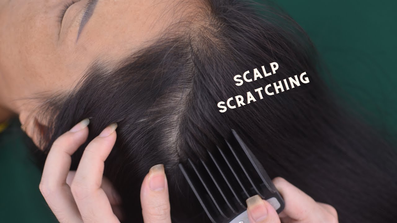 ASMR Real Person Head Scratching Massage, Aggressive No Talking For ...