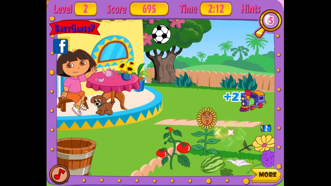 Dora The Explorer Dora Christmas Room Clean - YouTube