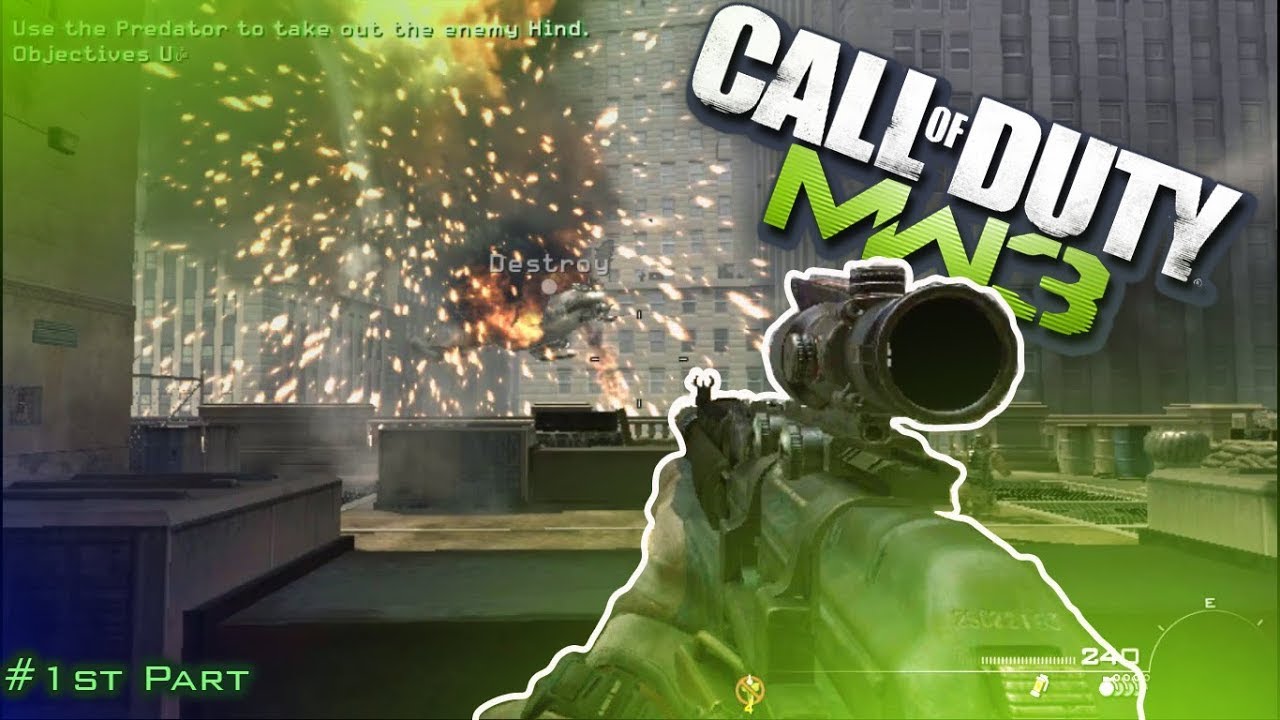 Call of Duty: Modern Warfare 3 - Walkthrough - [Mission 1: Black ...