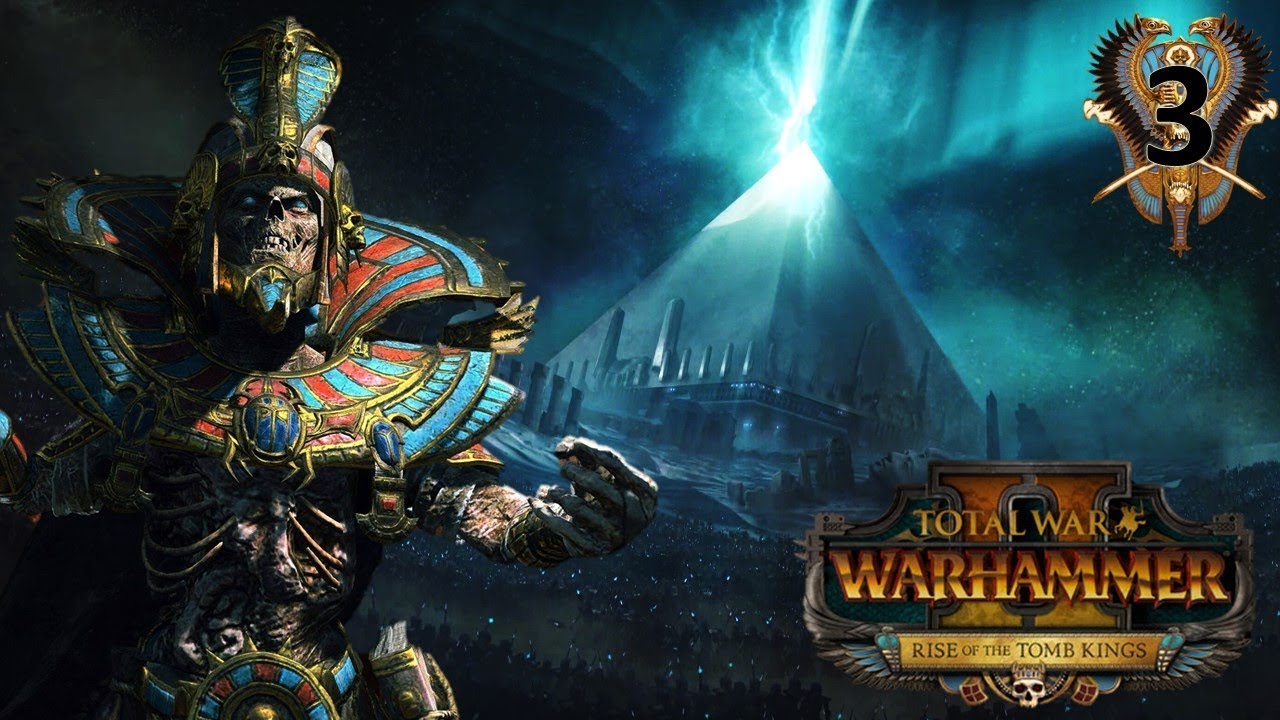 SIEGE OF THE BLACK PYRAMID OF NAGASH! - Tomb Kings Total War Warhammer ...