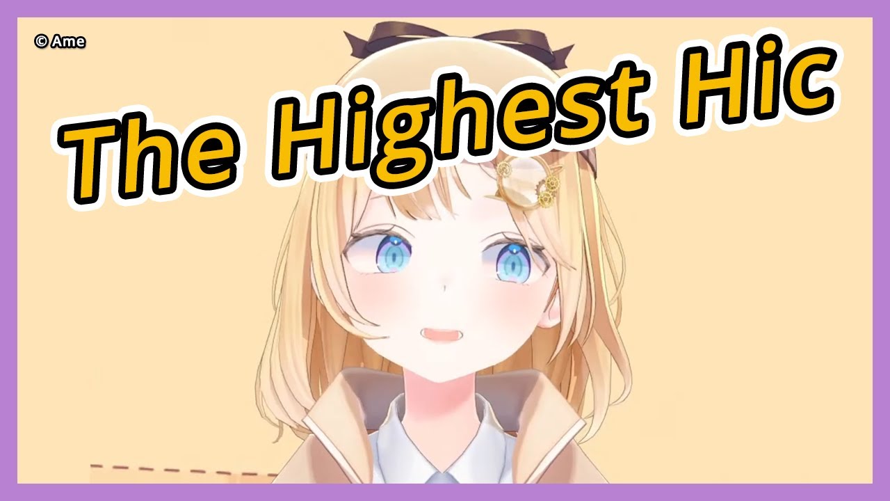 Ame's Hic Breaks the Sound Barrier - YouTube